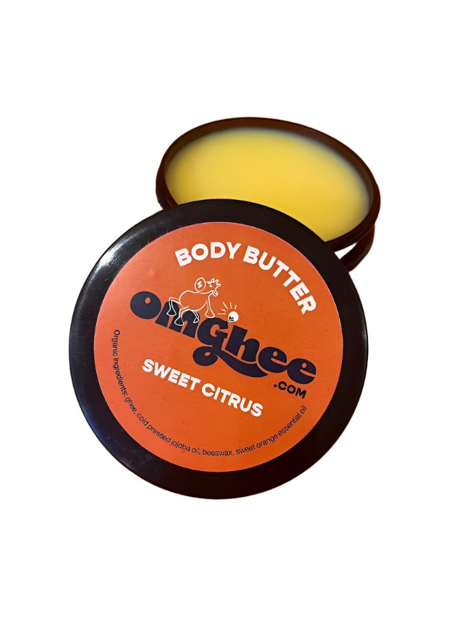 Buy OMGhee Sweet Citrus Ghee Body Butter @ Yo Keto