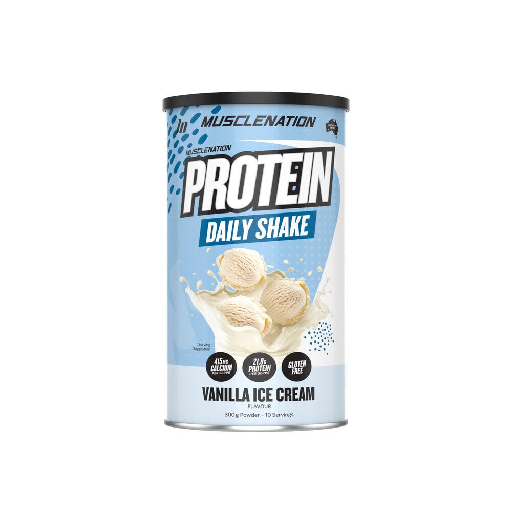 Buy Muscle Nation Daily Shake - Vanilla Ice Cream - 300g