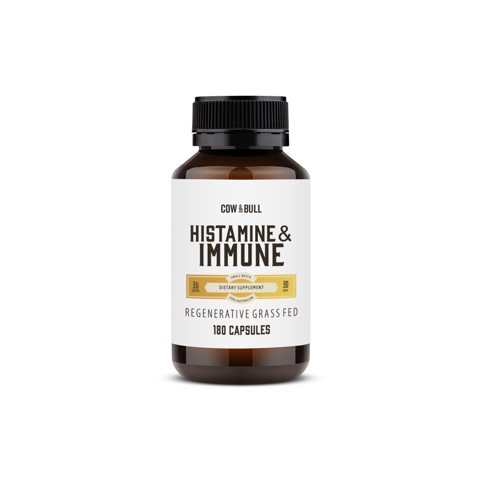 Buy Cow & Bull Histamine & Immune Capsules Online @ Yo Keto Australia