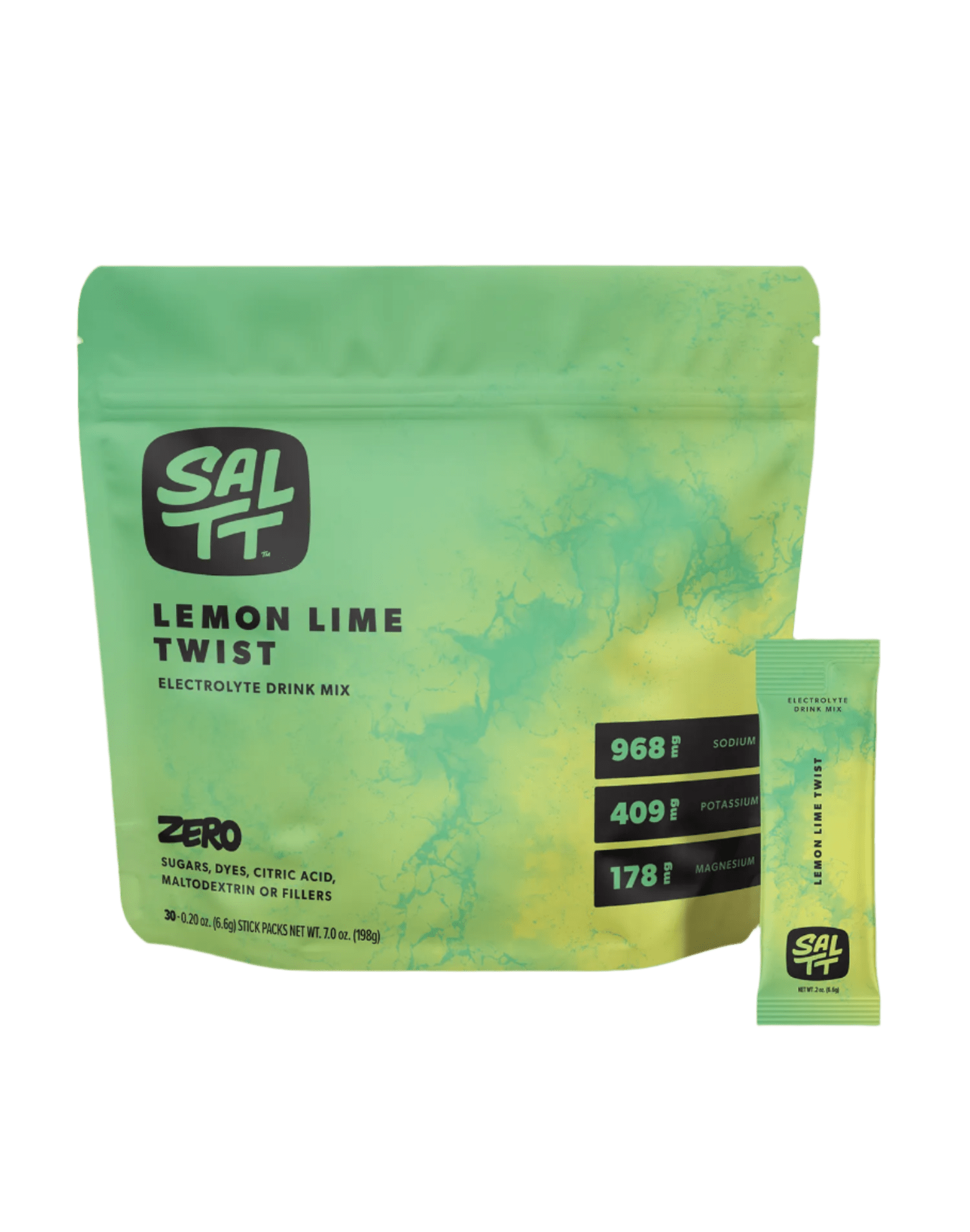 Buy SALTT Lemon Lime Twist Splash Electrolyte Drink Mix @ Yo Keto Australia