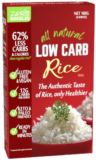 Buy Zero Low Carb Rice Online @ Yo Keto Australia