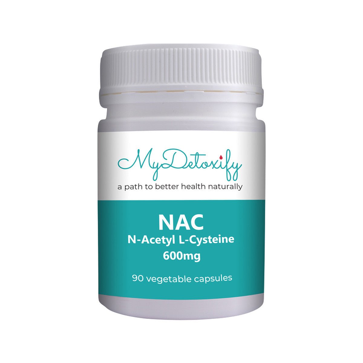 Buy MyDetoxify NAC (N-Acetyl L-Cysteine) - Capsules - 90 serves