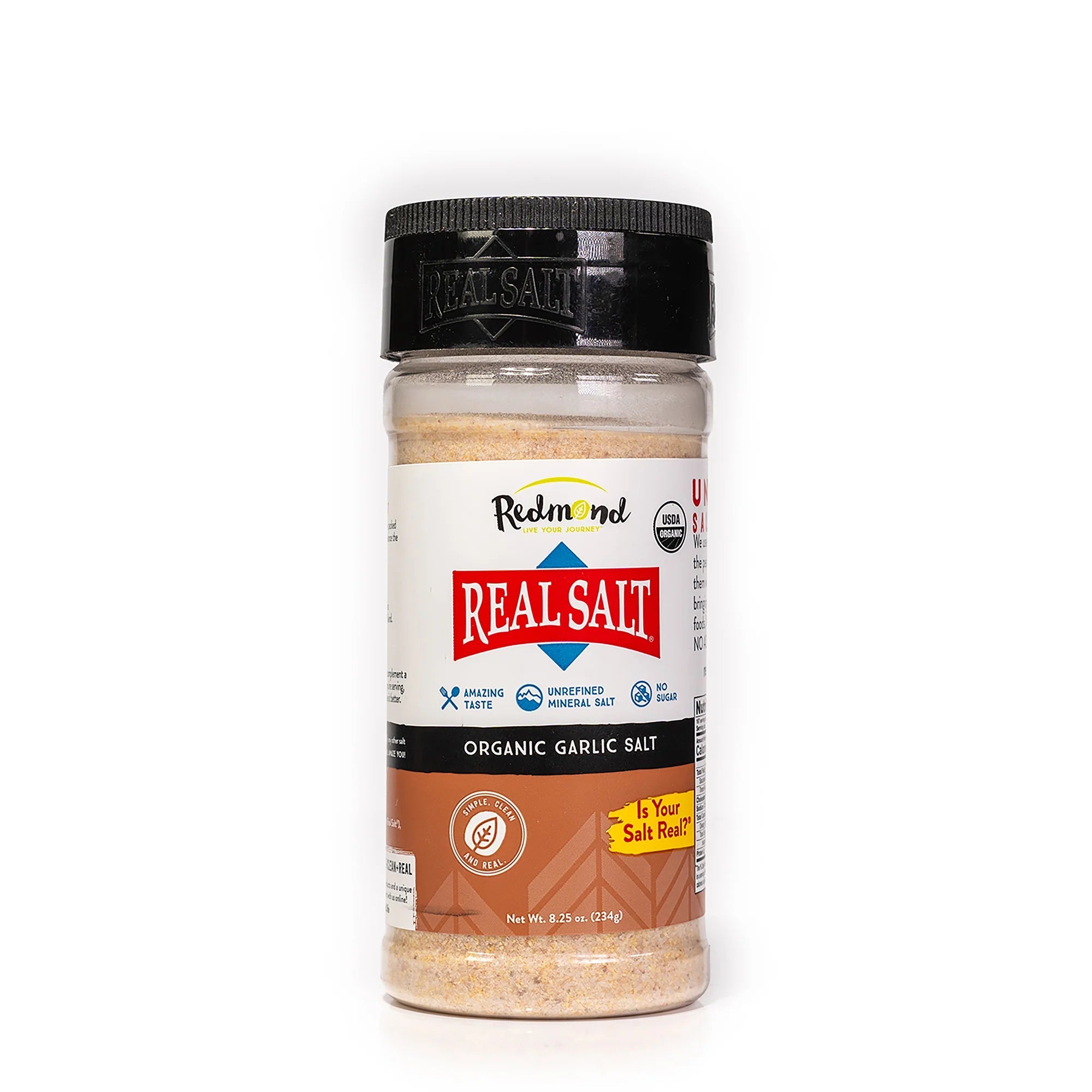 Buy Redmond Real Salt's Organic Garlic Salt 234g