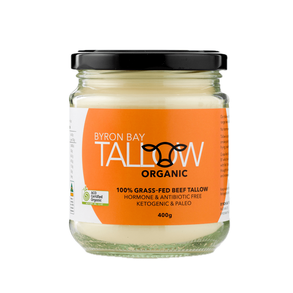 Buy BYRON BAY Tallow Organic Grass Fed Online @ Yo Keto Australia