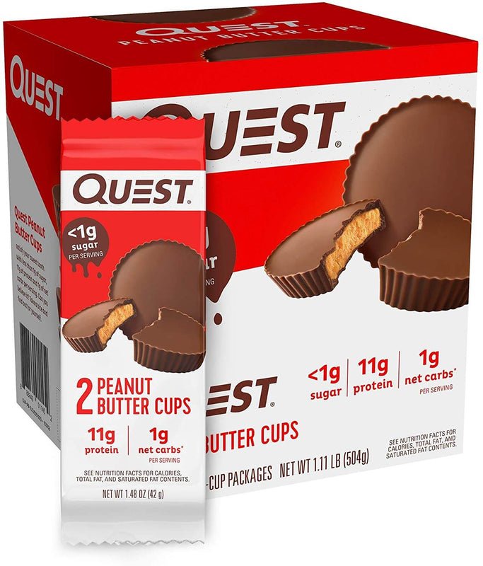Quest Peanut Butter Cups Bundle – 11g Protein, 1g Net Carbs | Quest ...