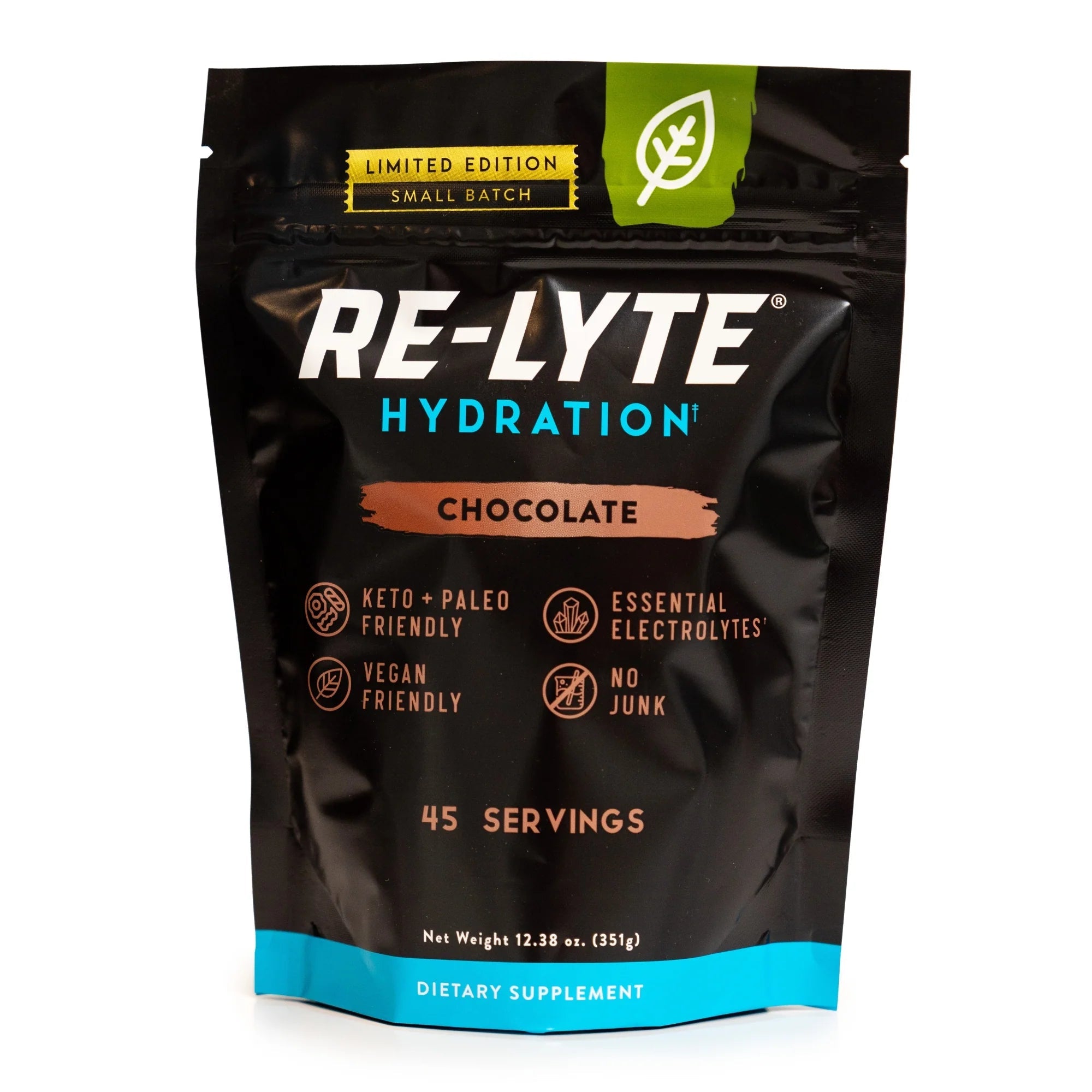 Buy Redmond Re-Lyte Chocolate 45 Serve Electrolyte Mix @ Yo Keto