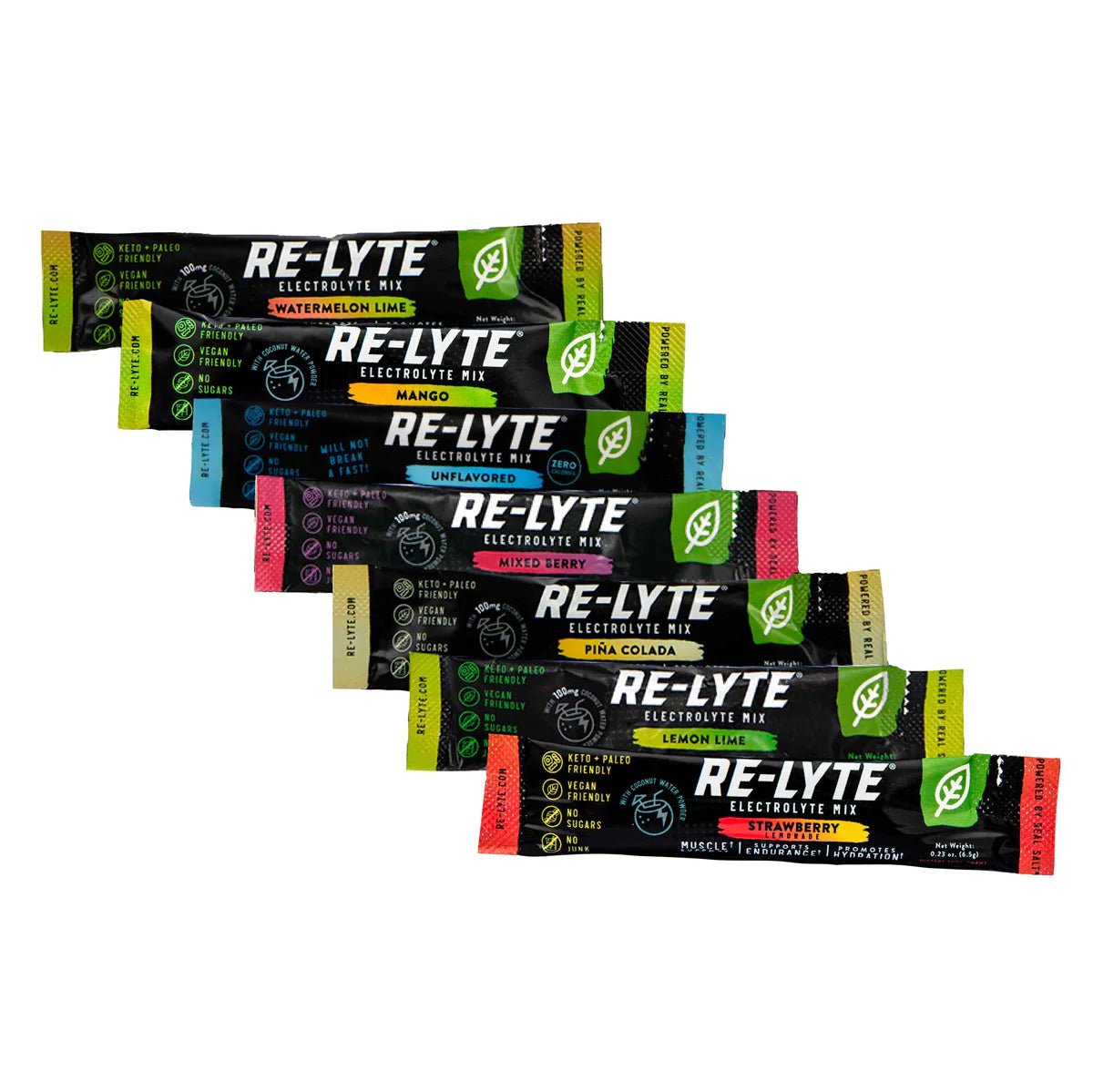 Buy Re-Lyte Hydration Single Electrolyte Mix Sticks @ Yo Keto