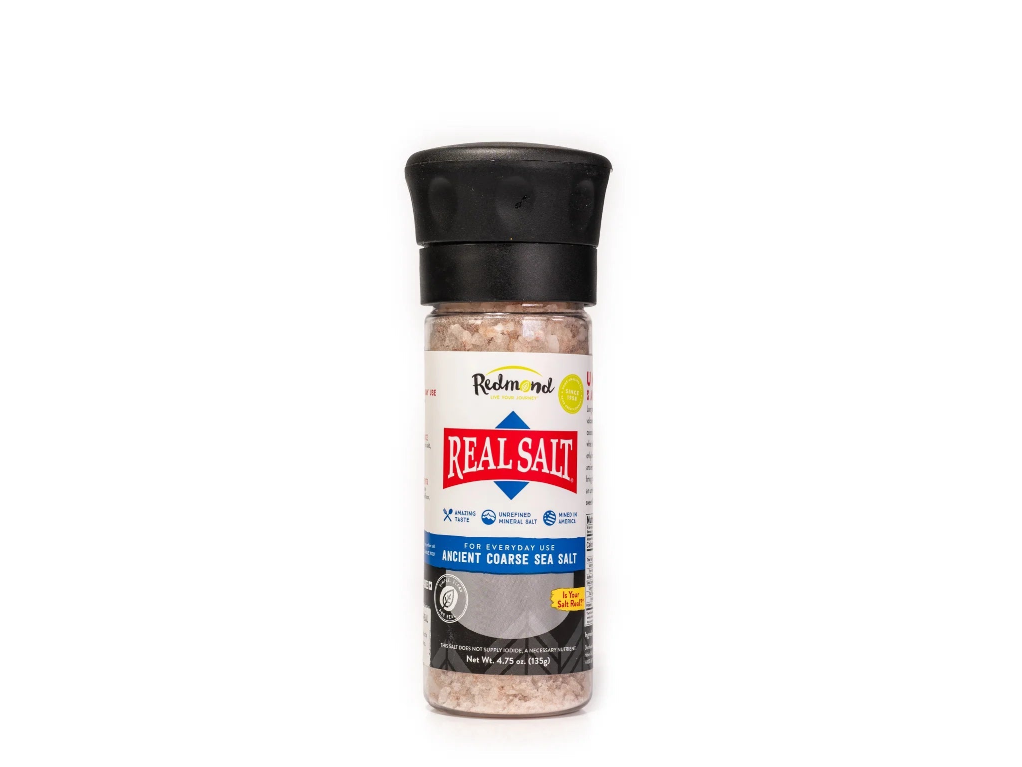 Buy Redmond Real Coarse Salt Grinder 135g Online @ Yo Keto Australia