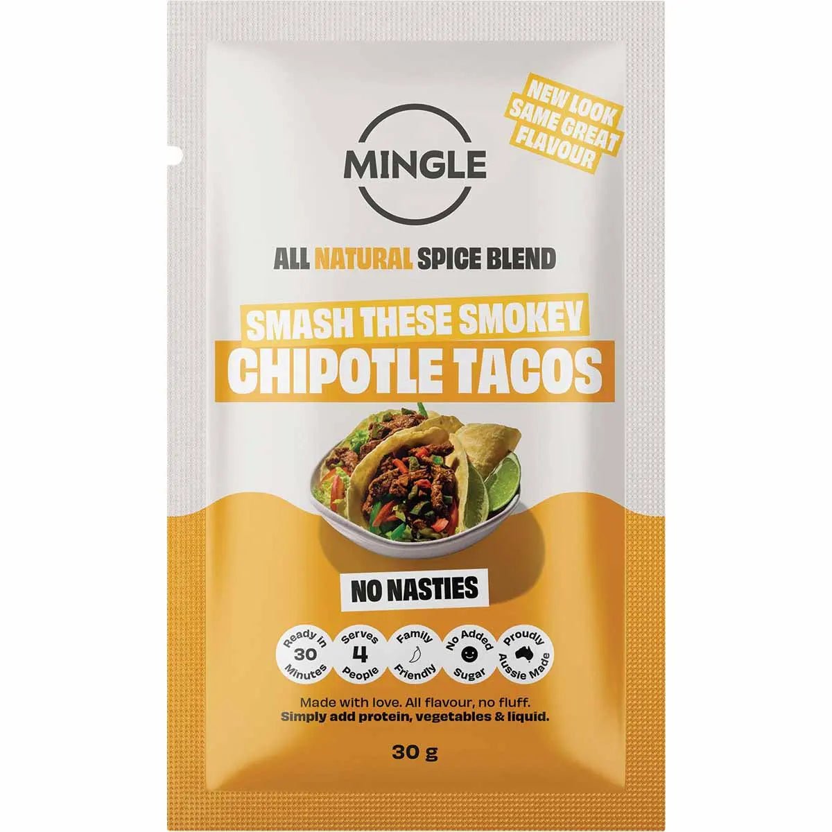 Buy Mingle Mild Chipotle Taco Seasoning Online @ Yo Keto Australia