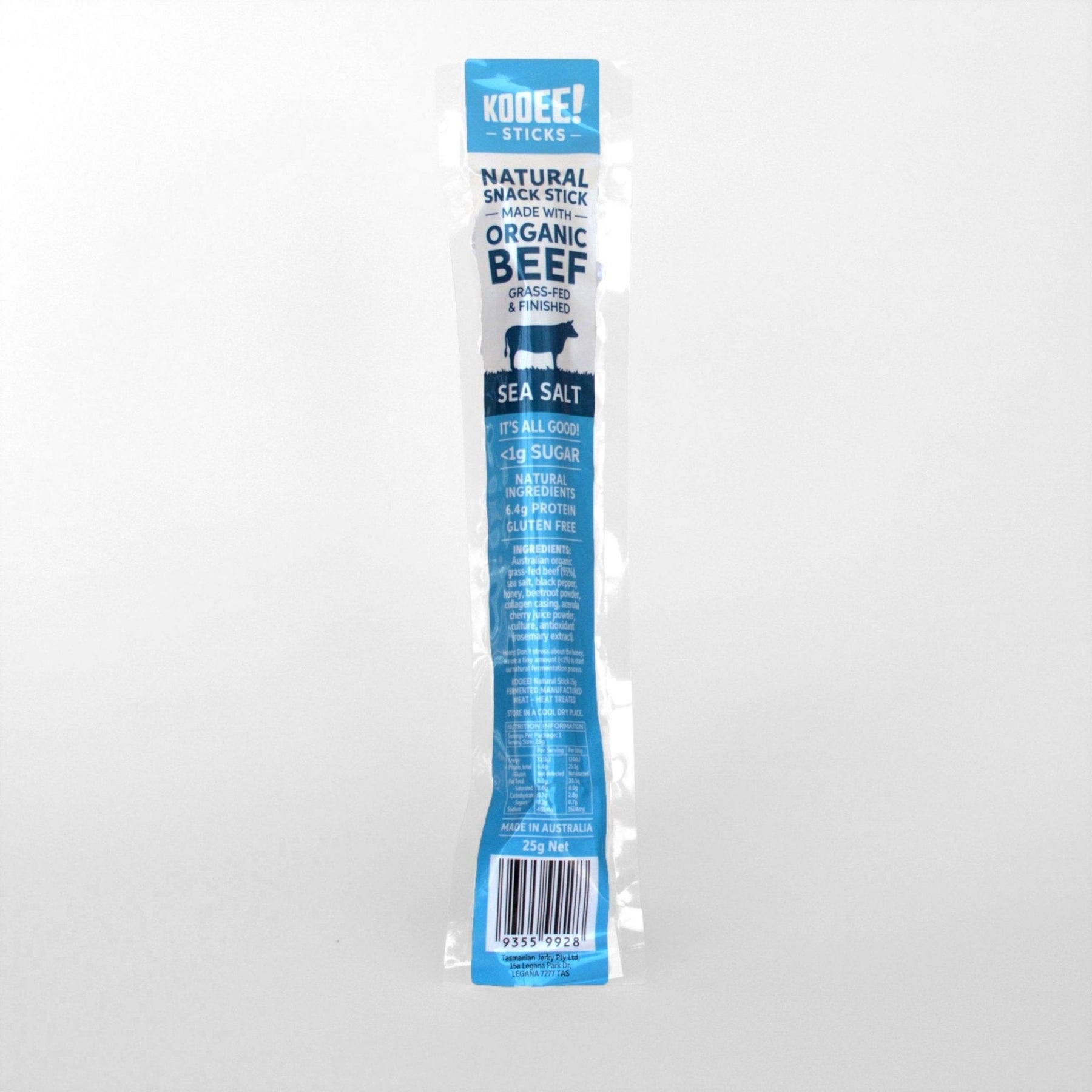 Buy KOOEE! Organic Beef Stick Sea Salt Online @ Yo Keto Australia