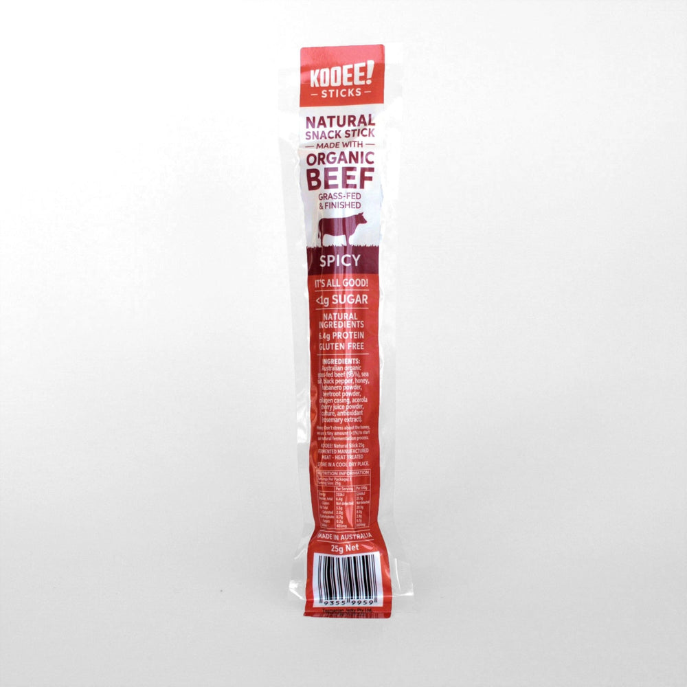 Buy KOOEE! Spicy Organic Beef Stick Online @ Yo Keto Australia