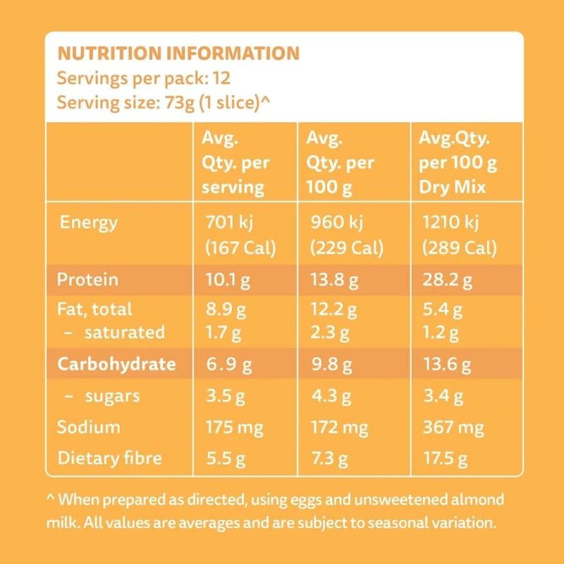 Buy Pbco Low Carb Protein Banana Bread Mix Online Yo Keto Australia