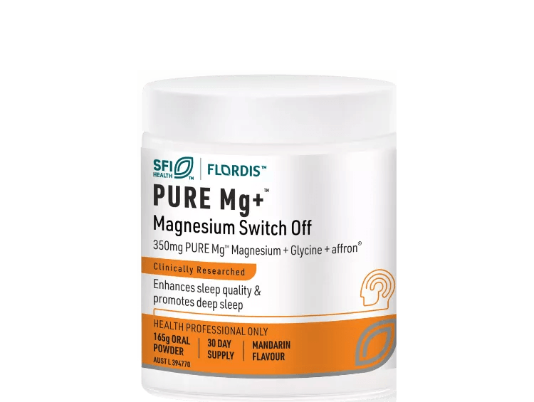 Buy Flordis PURE Mg+ Magnesium Switch Off Mandarin @ Yo Keto Australia
