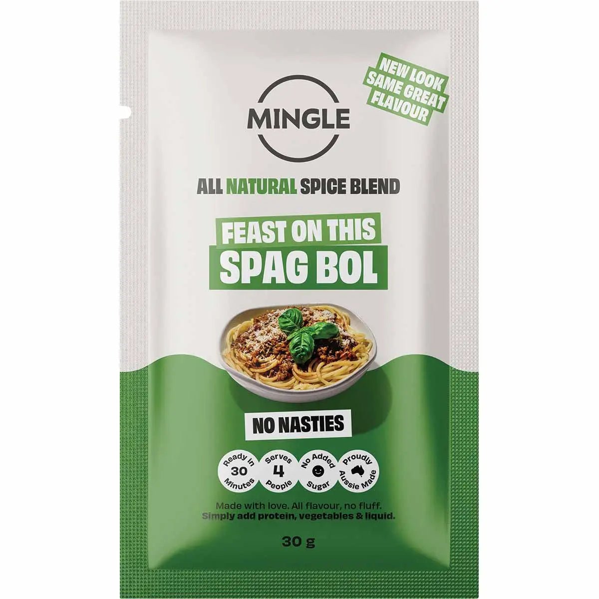 Buy Mingle Spag Bol Seasoning Online - Sugar Free, Low Carb & Keto